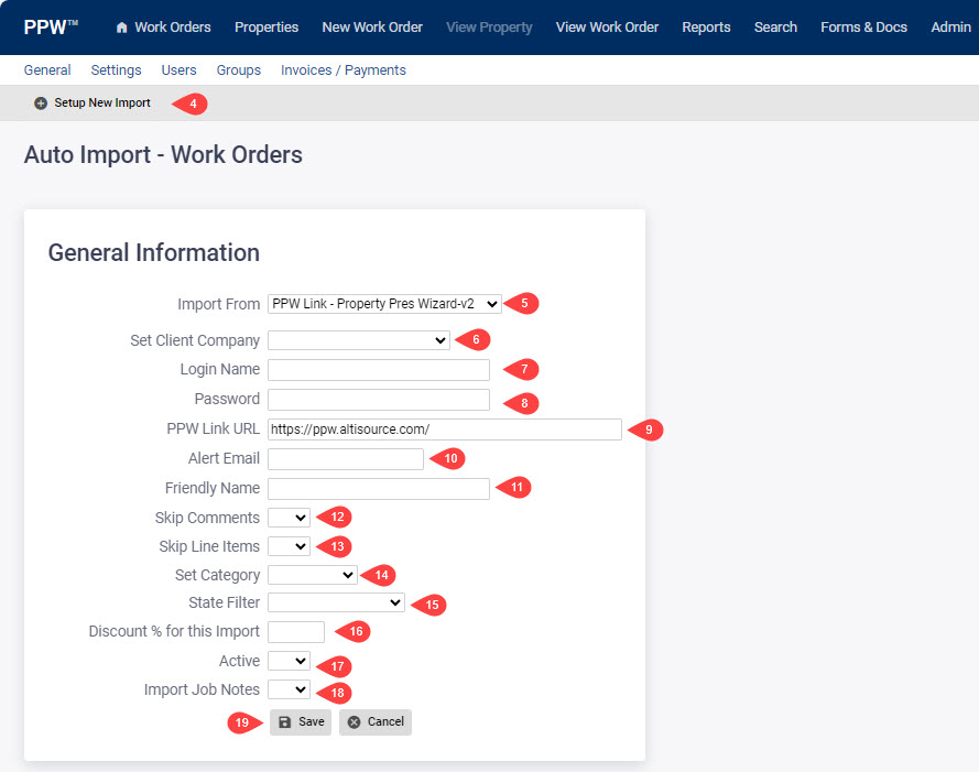How to Configure the PPW Link import for Altisource and Relay Photos ...