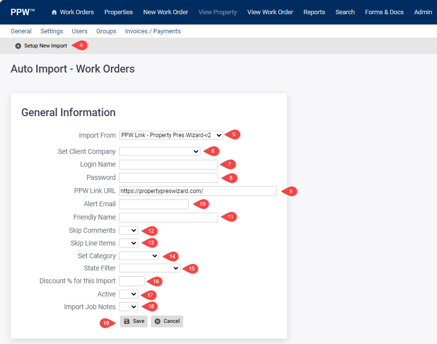 How to Configure the Spectrum PPW Link Import – Pruvan Support Center