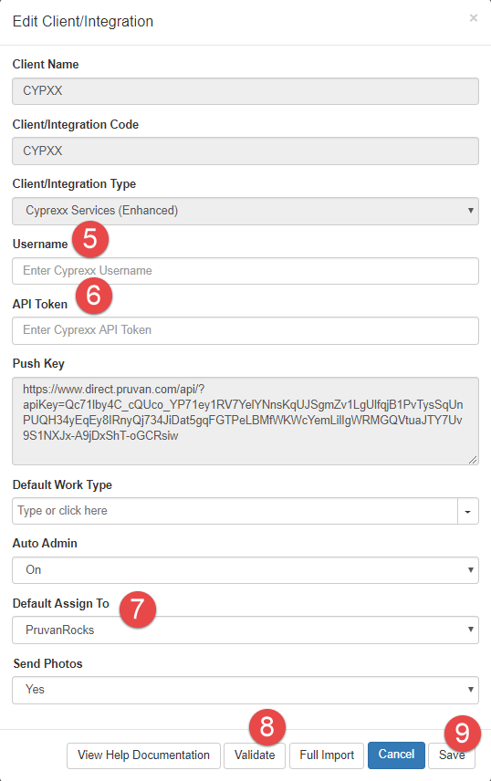 How to Set Up a Cyprexx Integration – Pruvan Support Center
