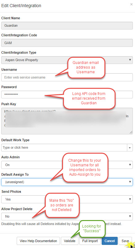 How to Setup the Guardian Integration – Pruvan Support Center