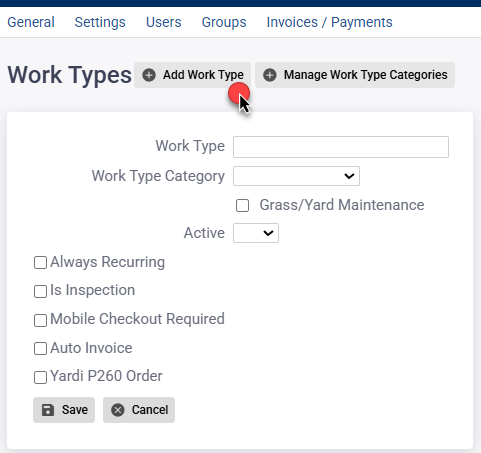 How to Configure Work Types – Pruvan Support Center