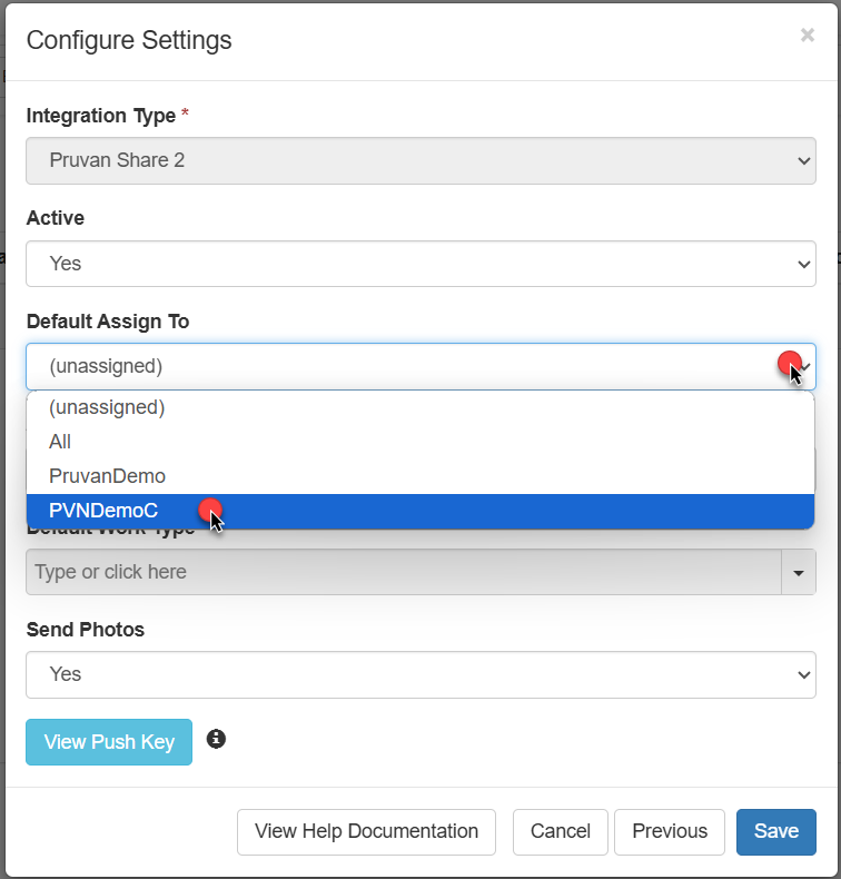 How to Set Up a Pruvan Share Integration – Pruvan Support Center